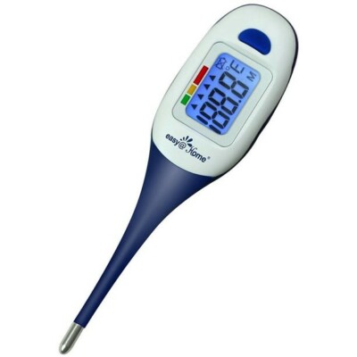 Easy@Home Digital Thermometer for Oral, Rectal or Axillary Underarm EMT ...