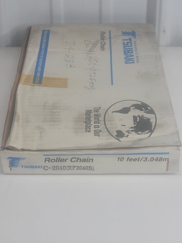 Tsubaki C 2040 RIV, RF2040-S Roller Chain,10' NEW IN BOX k4 | eBay