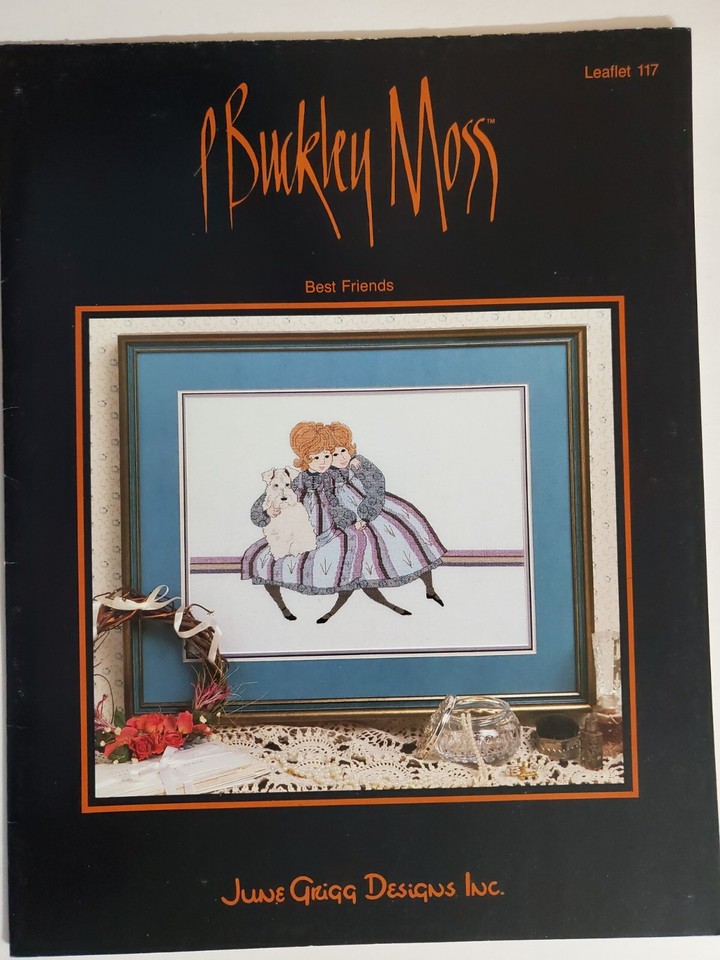 P Buckley Moss June Grigg Designs-Amish theme cross stitch patterns ...