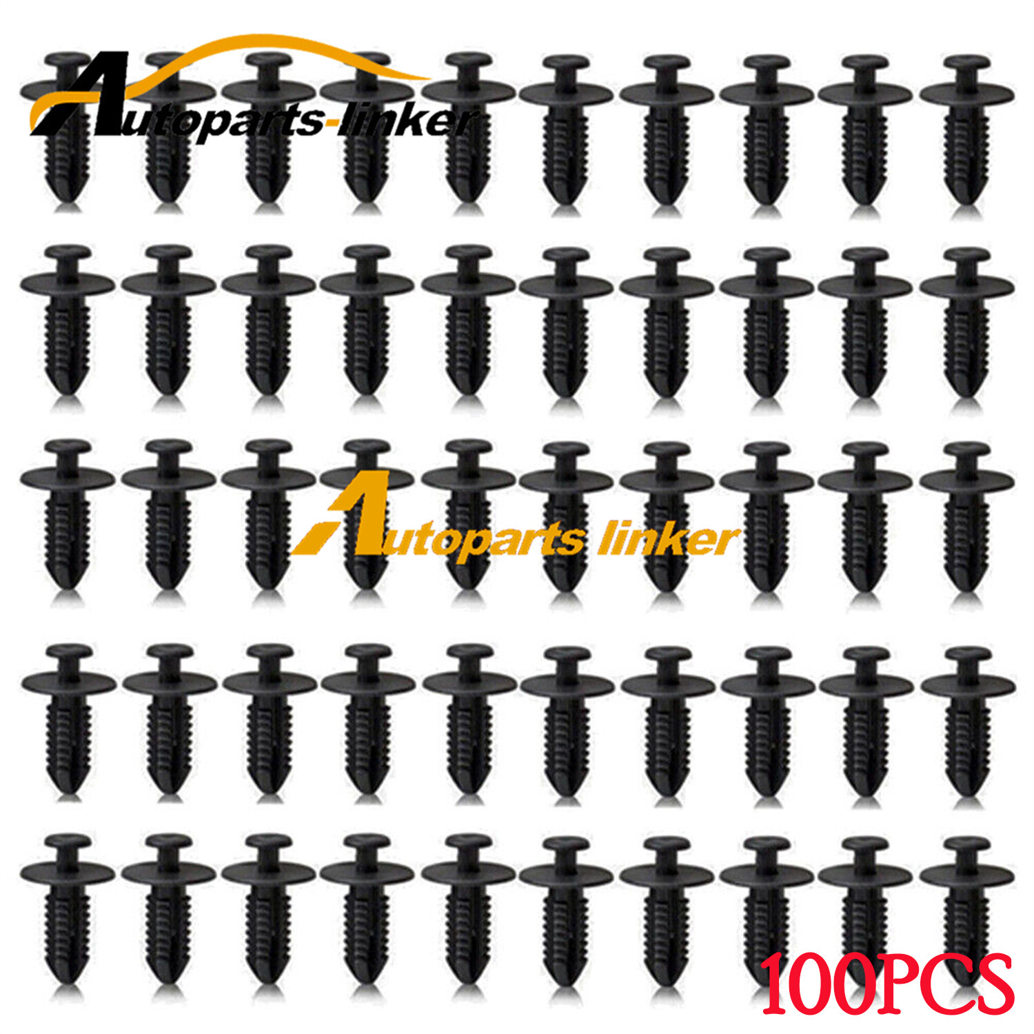100pcs Fit Mercedes Benz Fender Liner Wheel Arch Cover Rivet Clips ...