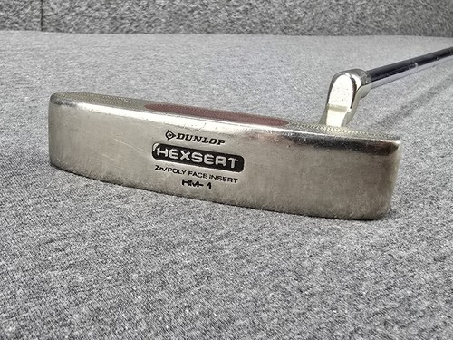 Dunlop Hexsert Zn/Poly Face Insert HM-1 Blade Putter Right Handed Steel ...