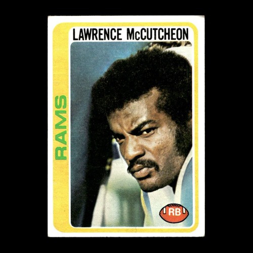 Lawrence McCutcheon 1978 Topps Los Angeles Rams #45 Vintage Set Break ...