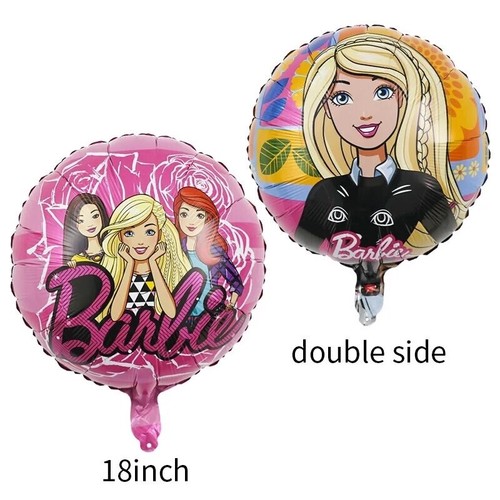 Barbie Balloons Doll Party Barbie Helium Balloon Pink Party Balloons ...