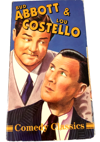 Abbott & Costello Comedy Classics 3 VHS tape Box Set Ships With ...