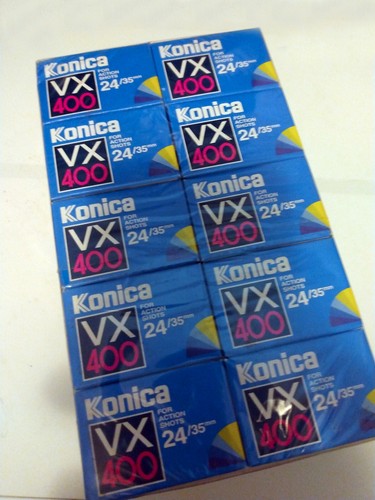 Konica VX 400 - 35mm 24 Exposure Color Film VX400 - Exp 11/2002 ...