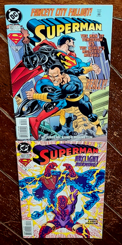 Superman #102 & #103, (1995, DC) Trading Places/Pulp Friction! | eBay