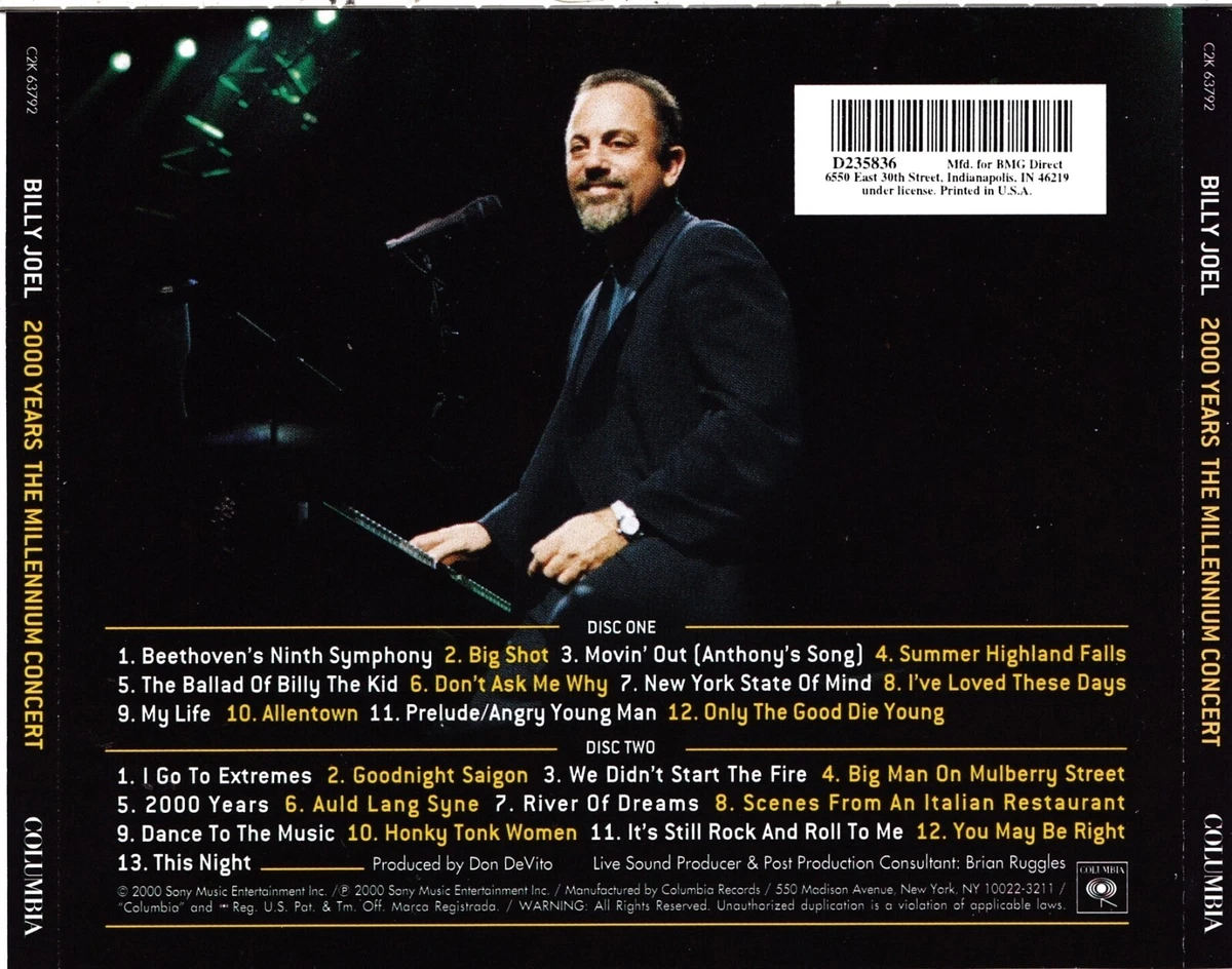 Billy Joel 2000