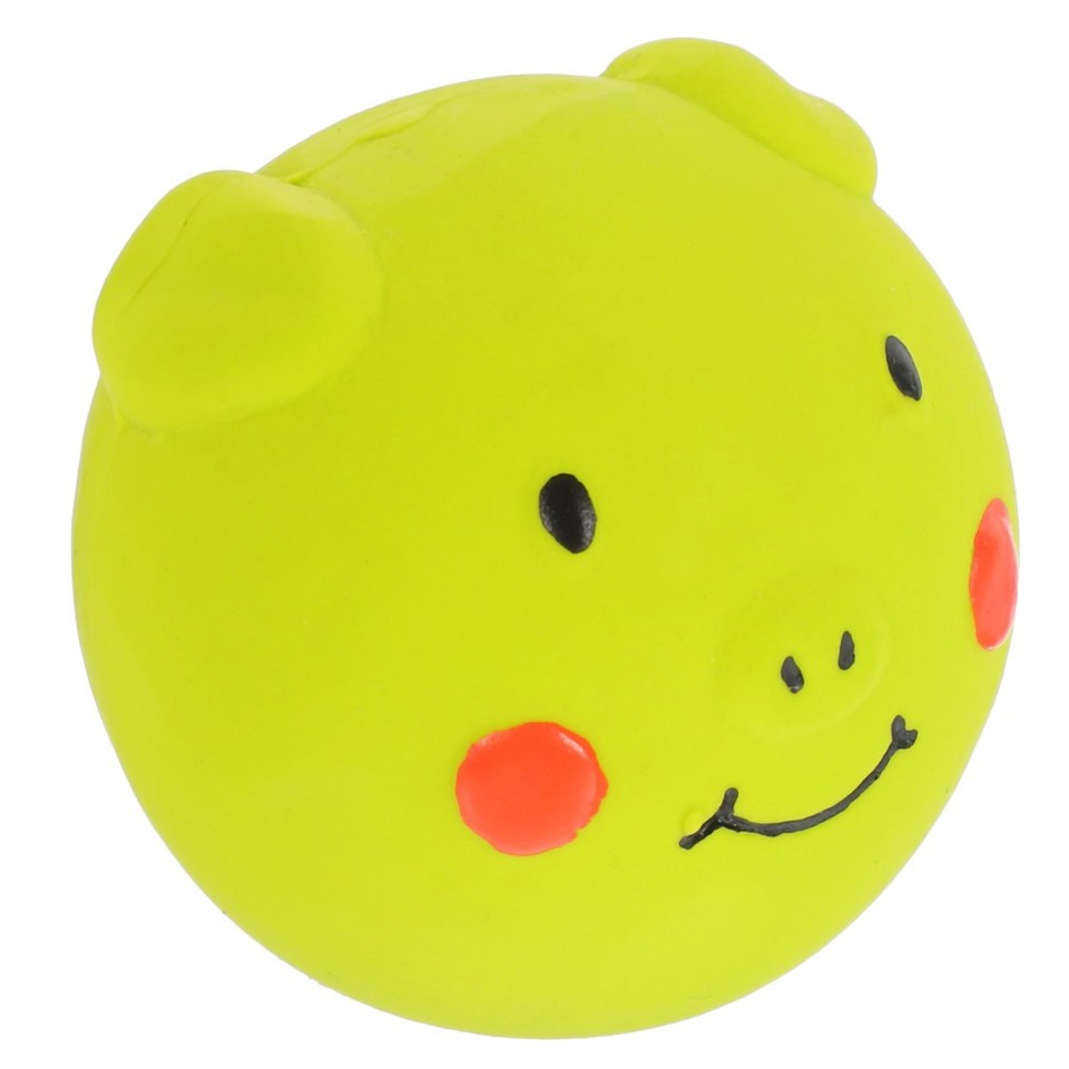 Squeaky Puppy Toy Cartoon Pig Shaped Dog Teeth Toy Interactive Chewing ...