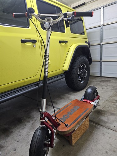 GoPed Go Ped ESR 750EX Candy Red UMI Bars Zero Error Kenda * For Parts ...