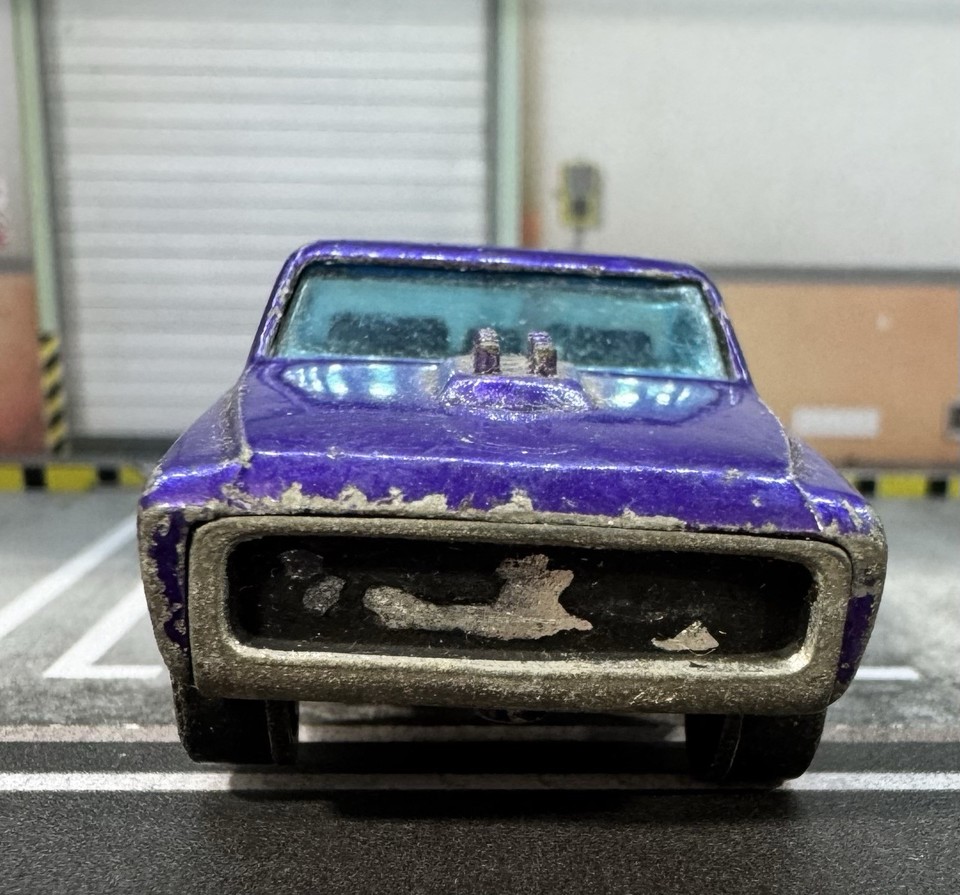 Hot Wheels Redline 1968 Original 16 Custom Fleetside Purple, HK Version ...