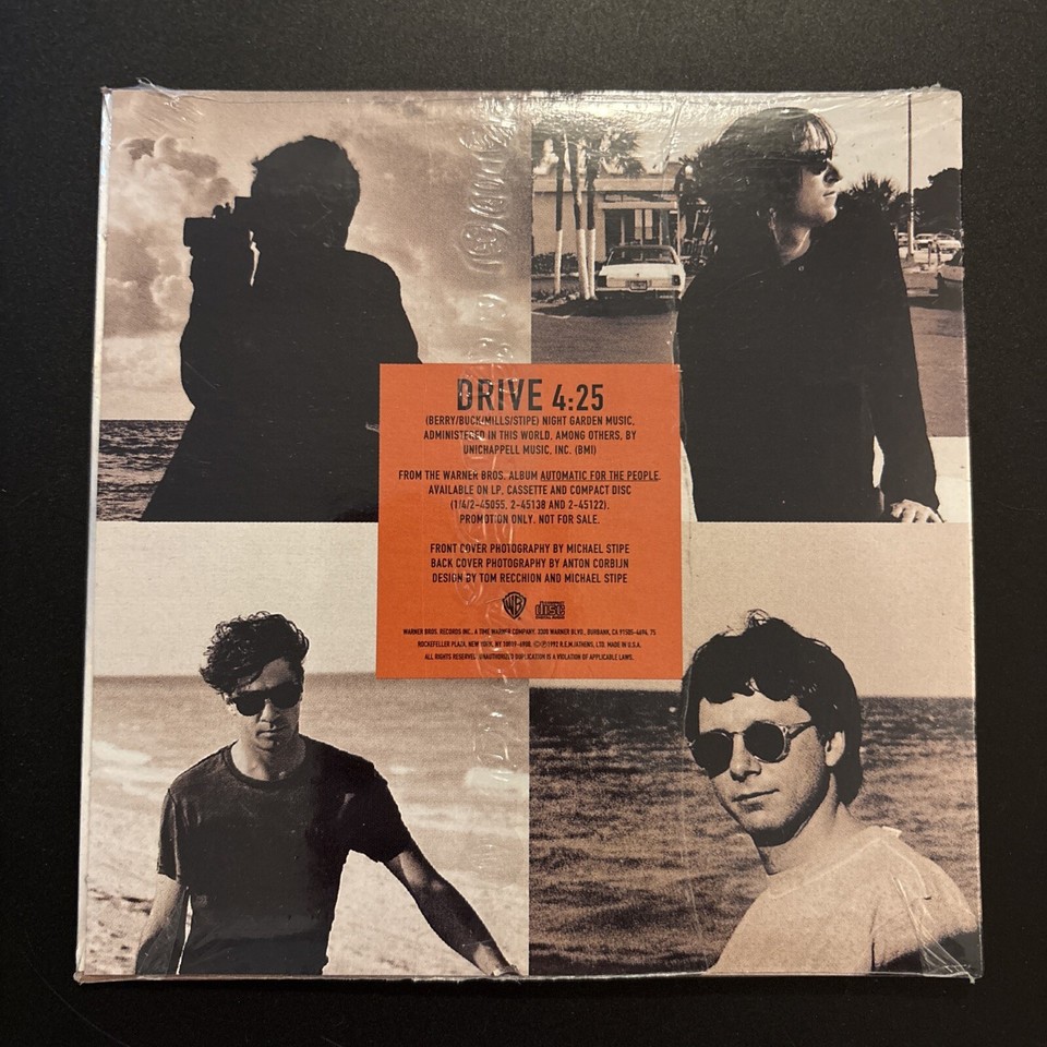 B3 REM : Drive 1 Track CD Promo Card Sleeve BRAND NEW SEALED | eBay