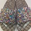 H2K CANDY Multi Color Glitter Beads Fashion Slides Flip Flops Sandals ...