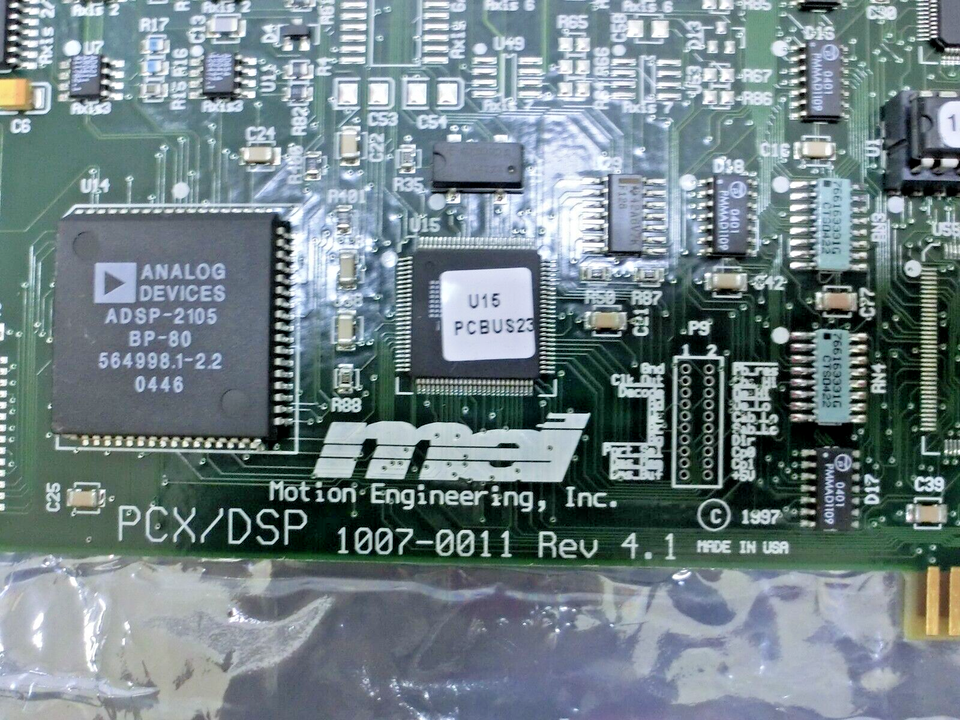 MEI PCX/DSP 1007-0011 Rev 4.1 Motion Control Card,A003-0004 Rv 5,pcx ...