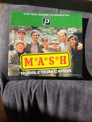 1982 MASH bubble gum cards BOX ONLY | eBay