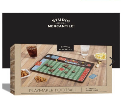 STUDIO MERCANTILE Football Playmaker Strategy Board Game Set NEW IN BOX MSRP $70 | eBay