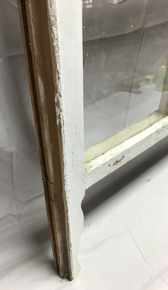 Antique 7 Lite Arch Top Transom Window Sash 31x36 Drop Corbels Old VTG ...
