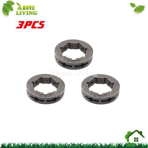 3Pcs Chainsaw Sprocket Rim 3/8" 7 Tooth For Echo CS-400EVL CS-440 CS ...