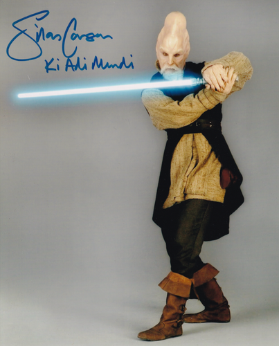SILAS CARSON signed Autogramm 20x25cm STAR WARS in Person autograph COA ...