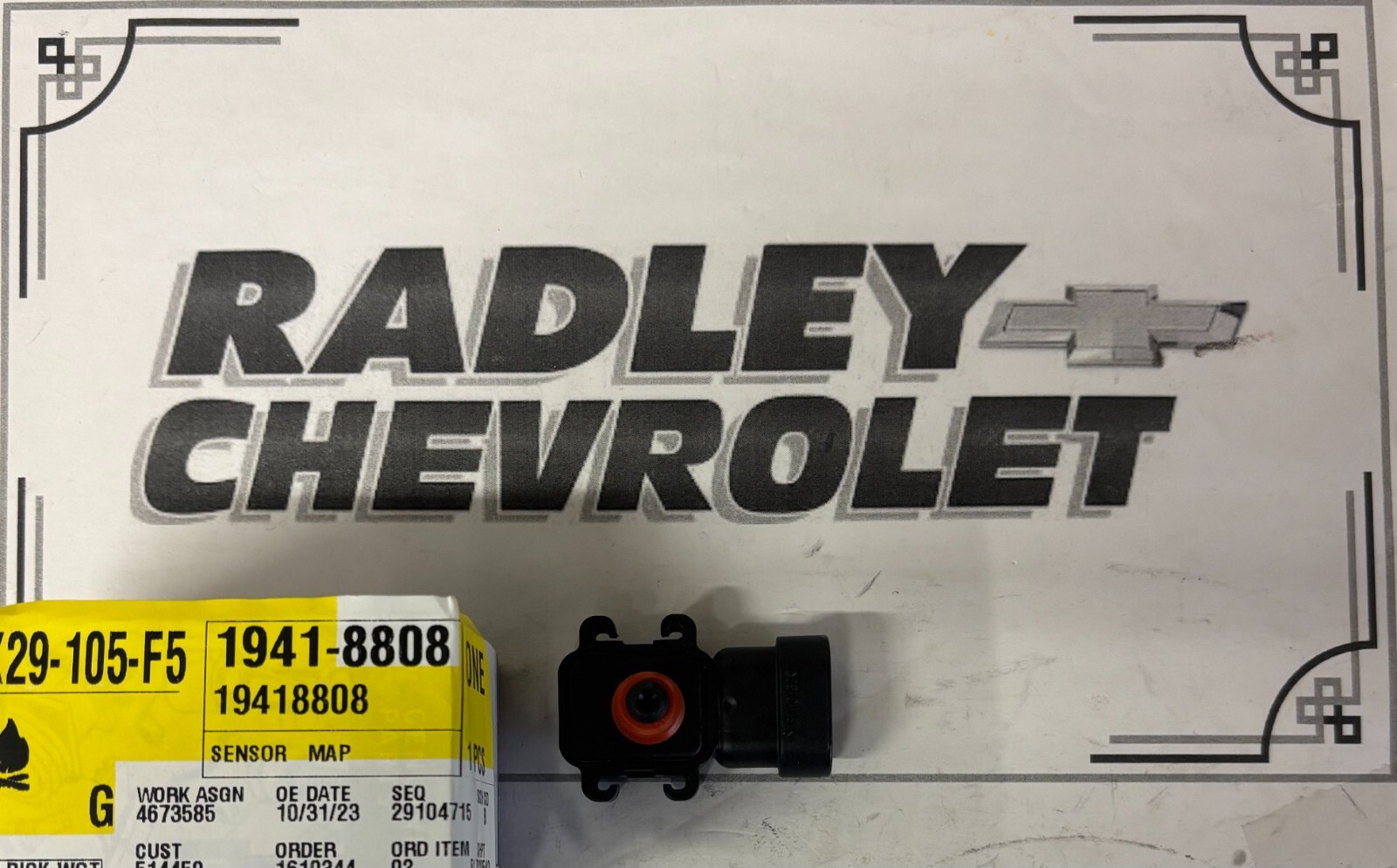 NEW GM OEM 95-11 AURORA EMISSION SYSTEM COMPONENTS- M.A.P. SENSOR GMC ...