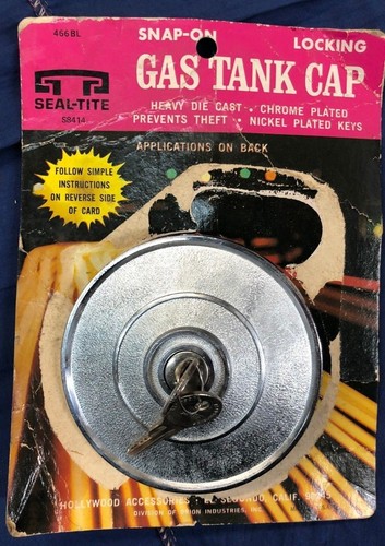 NOS - SNAP ON LOCKING GAS CAP - SEAL TITE - NEVER USED | eBay