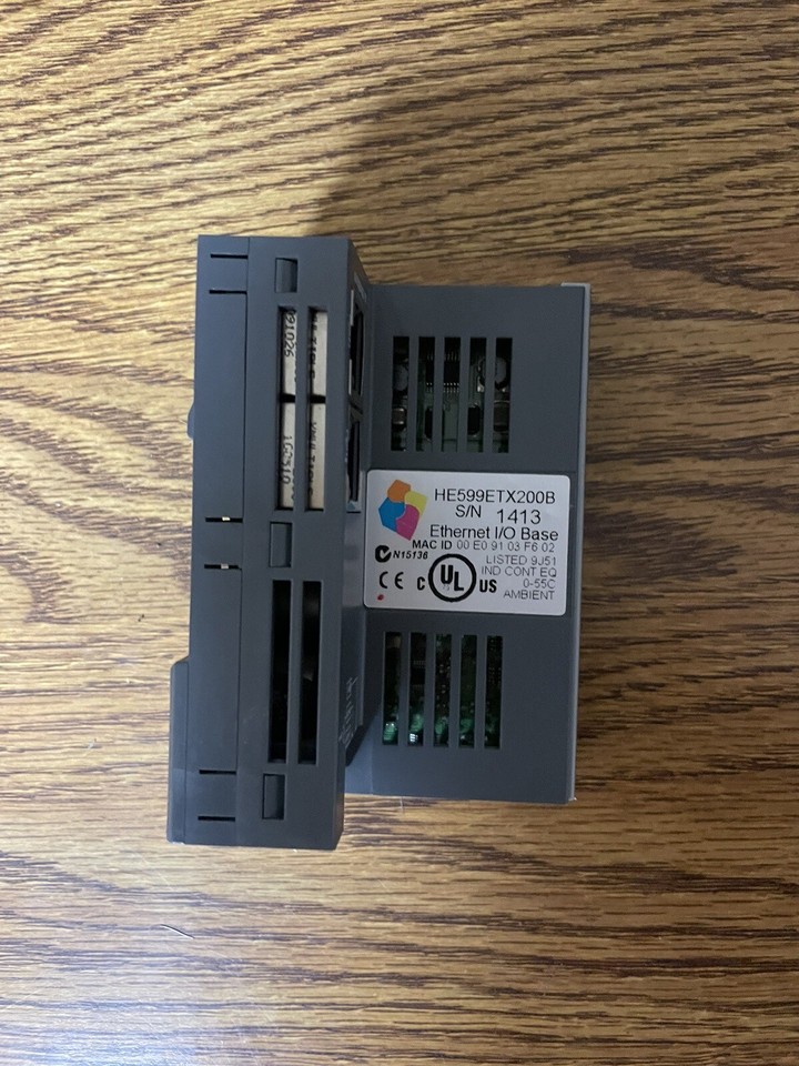 Horner HE599ETX200B SmartRail I/O Ethernet Base, In: 24VDC 0.55A, Out ...