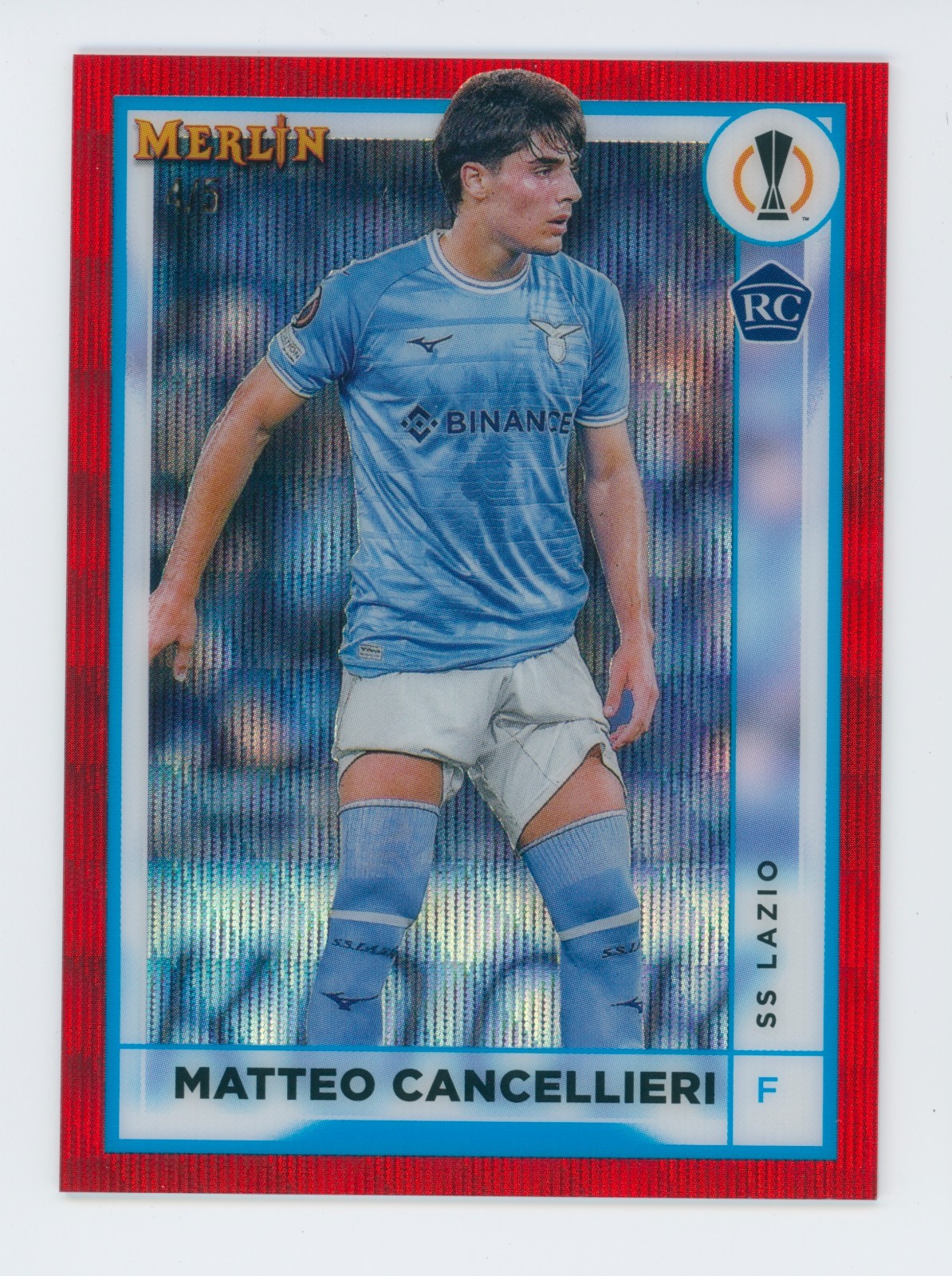 2022-23 Topps Merlin UEFA Club Competitions - Matteo Cancellieri #132 ...