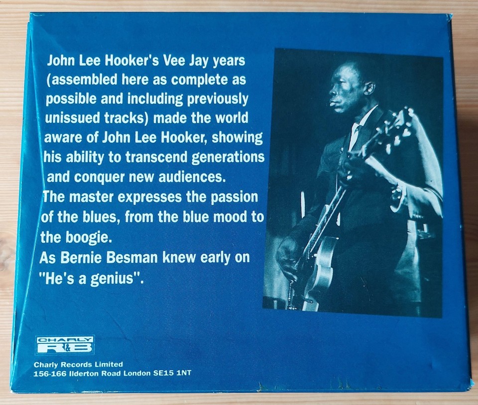 John Lee Hooker - The Vee-Jay Years 1955-1964 - Like New 6CD Box | eBay