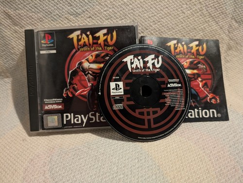 T'ai Fu Wrath of the Tiger PS1 PlayStation One - Black Label PAL UK | eBay