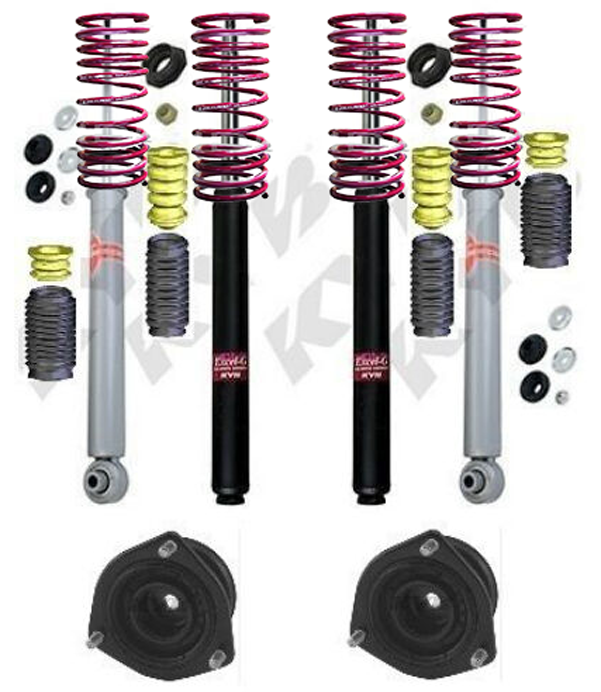 KYB Shocks Fit Nissan 300ZX W Front Strut Mounts 4 Boots German ...