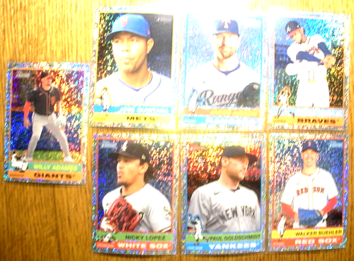 2025 Topps Heritage Silver Sparkle Chrome Variations Lot of 10, Ronald ...