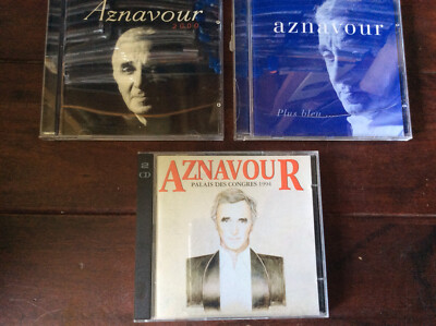 Charles Aznavour [3 CD Alben] Plus Bleu + Palais des Congres 1994 ...