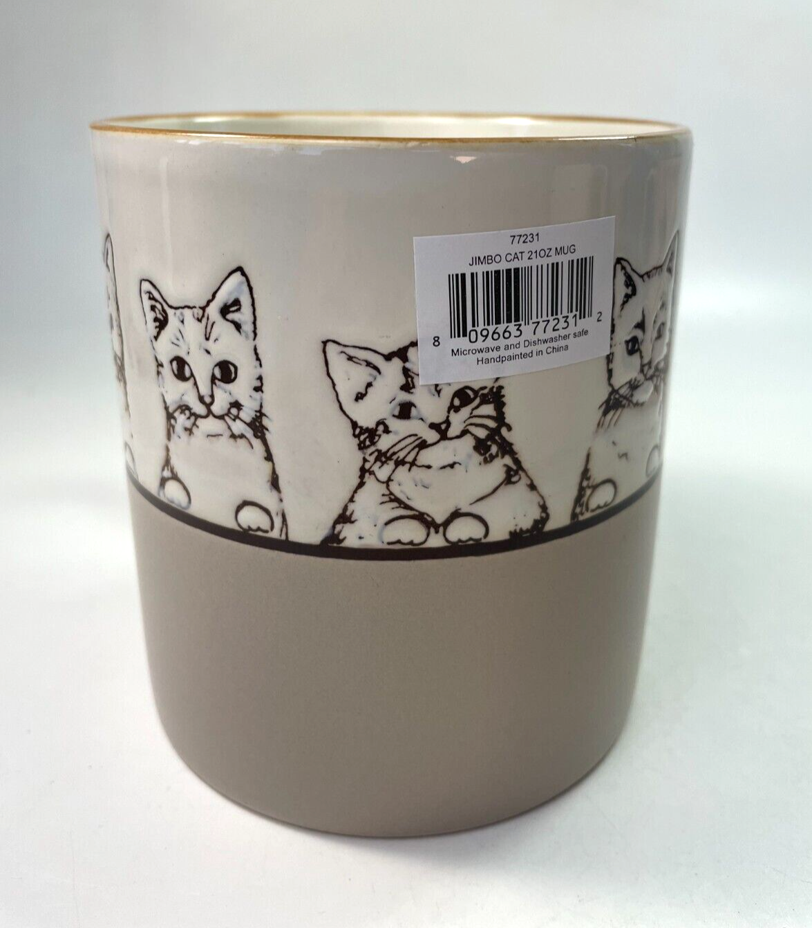 Spectrum Designz Cat Coffee Mug Neko Kitty 21 Oz Ceramic 2023 Large Cup ...