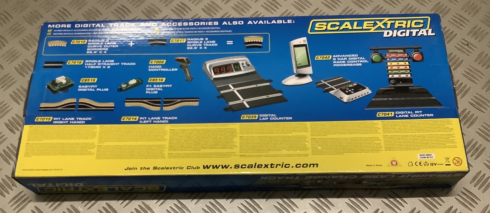 Scalextric+C7036+1%3A32+Scale+Straight+Lane+Change+Track for sale ...