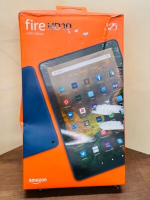 Amazon Fire HD 10 11th Gen 32GB, Wi-Fi, 10.1" - Denim Blue - Excellent ...