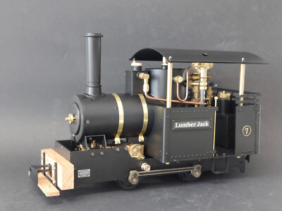 REGNER Easy Line Echtdampflok LUMBER JACK NEU / Live Steam Echtdampf ...