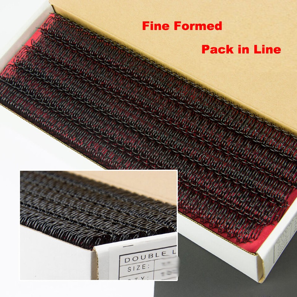 300 sheet 1/2 3/8 5/16 Inch Metal Spiral Coils Punching Binding ...