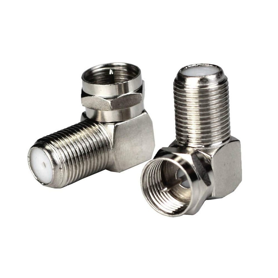 F-Type RG6 Coax Cable Splitter Combiner Adapter Connecter for TV Video ...