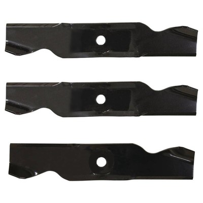 3 Blade Set fits (2) 759-3822 (1) 759-3821 Lawn Mower 46" Deck for MTD ...