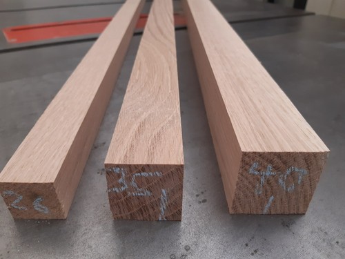Solid Oak Timber Squares 25mm 30mm 35mm 38mm 48mm American White Oak ...