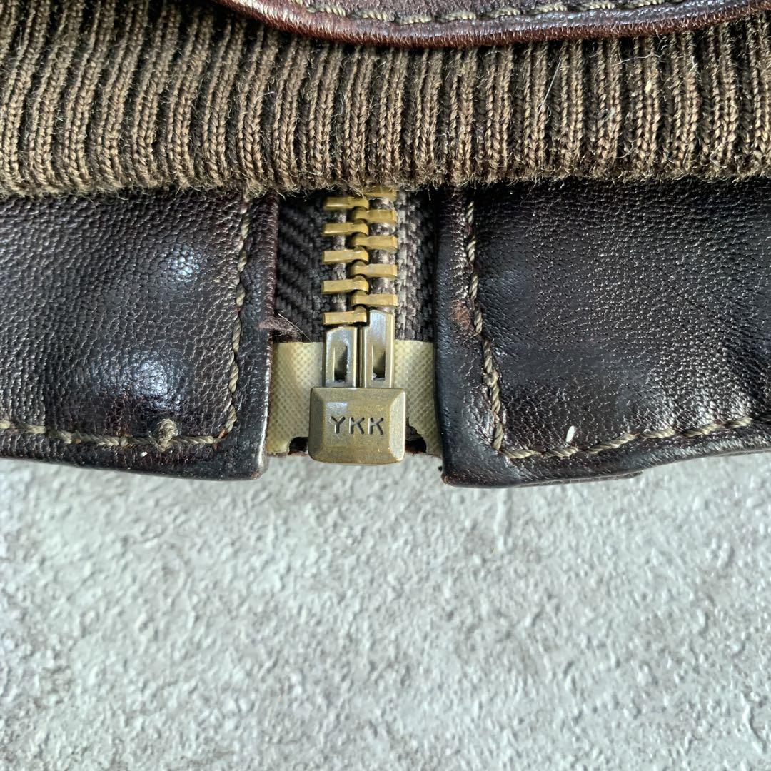 Dolce & Gabbana 2000s Archive Short Leather Blouson Brown Dolce & Gabbana 2000s Archive Short Leather Blouson Brown