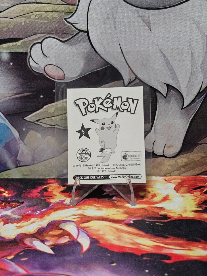 Choose your 1999 Pokemon Merlin Topps Stickers 1-240 Pack Fresh | eBay