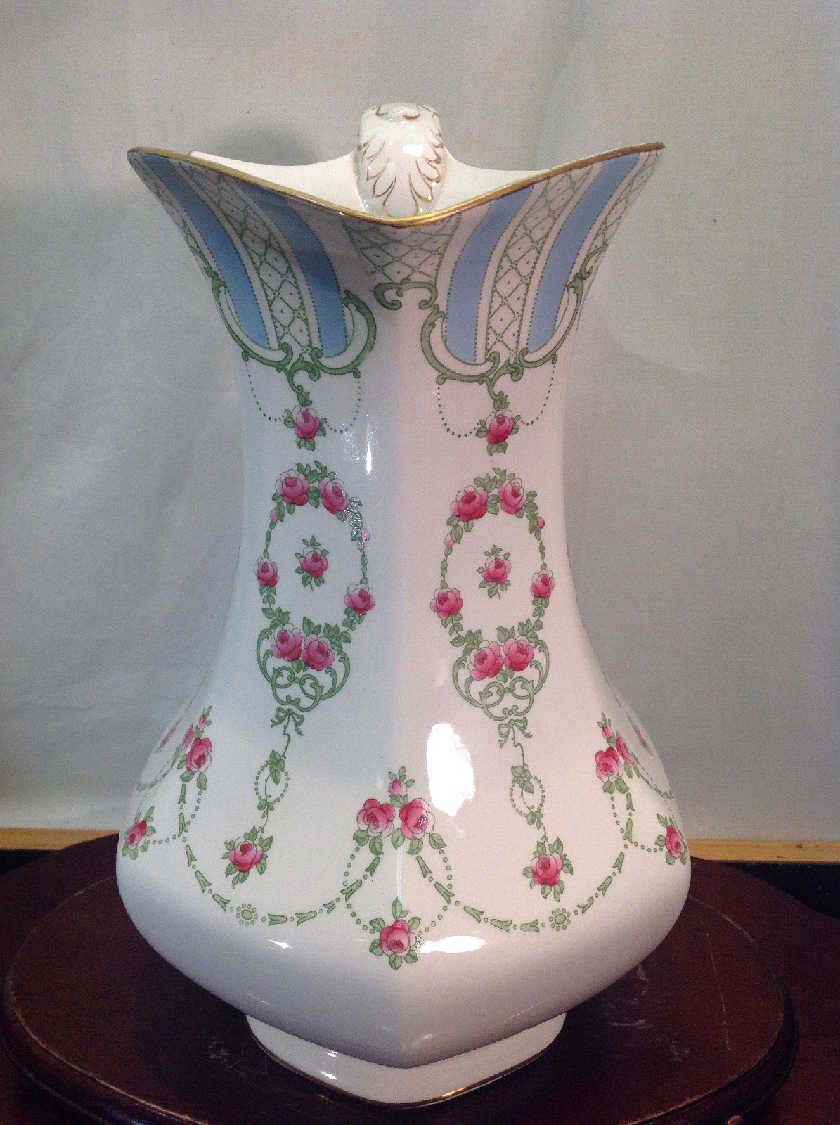 Antique RARE Whieldon Ware Elite Huge Pitcher By F. Winkle Rd554111 ...