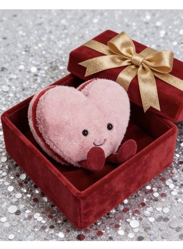 Jellycat Colette Heart Macaron Rare Brand New With Tags + Dust bag UK ...