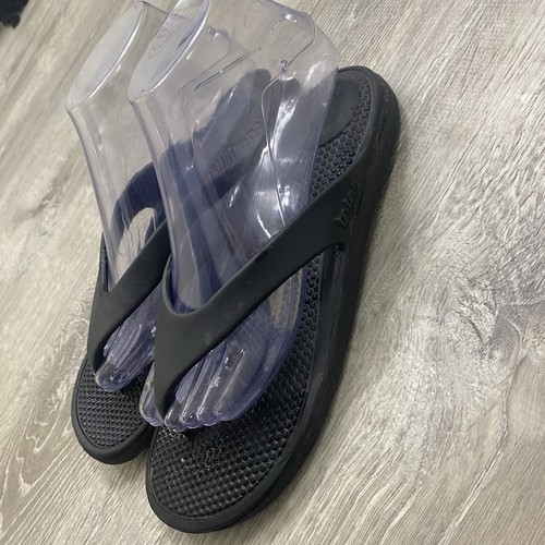 Totes Every Wear Flip Flop Lightweight Waterproof Black Sandals Womens ...