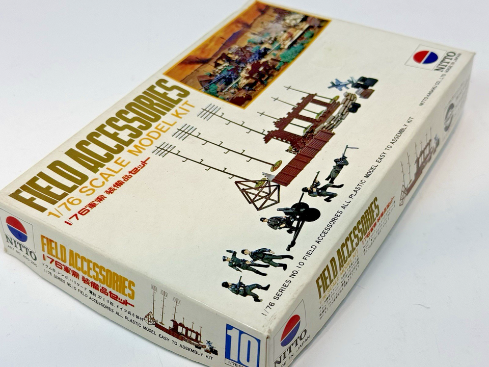 Nitto 1/76 Field Accessories Scale Model Kit-Vintage German WWII ...