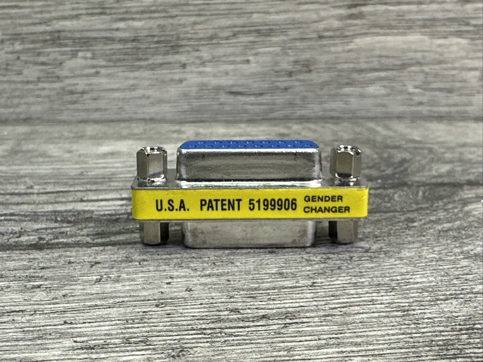 USA Patent 5199906, DB 15 Pin " Female to Female", Mini Gender Changer ...