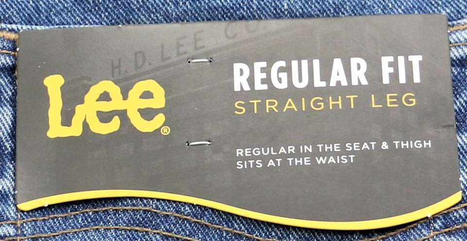 New LEE Regular Fit Jeans All Men’s Sizes Four Colors Lee Classic ...