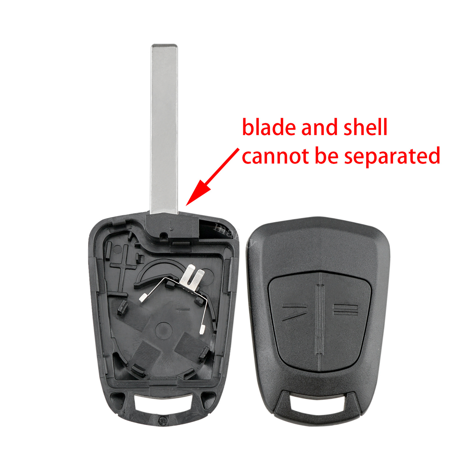 2 Button Car Key Fob Case For Vauxhall Opel Astra Zafira B Meriva ...