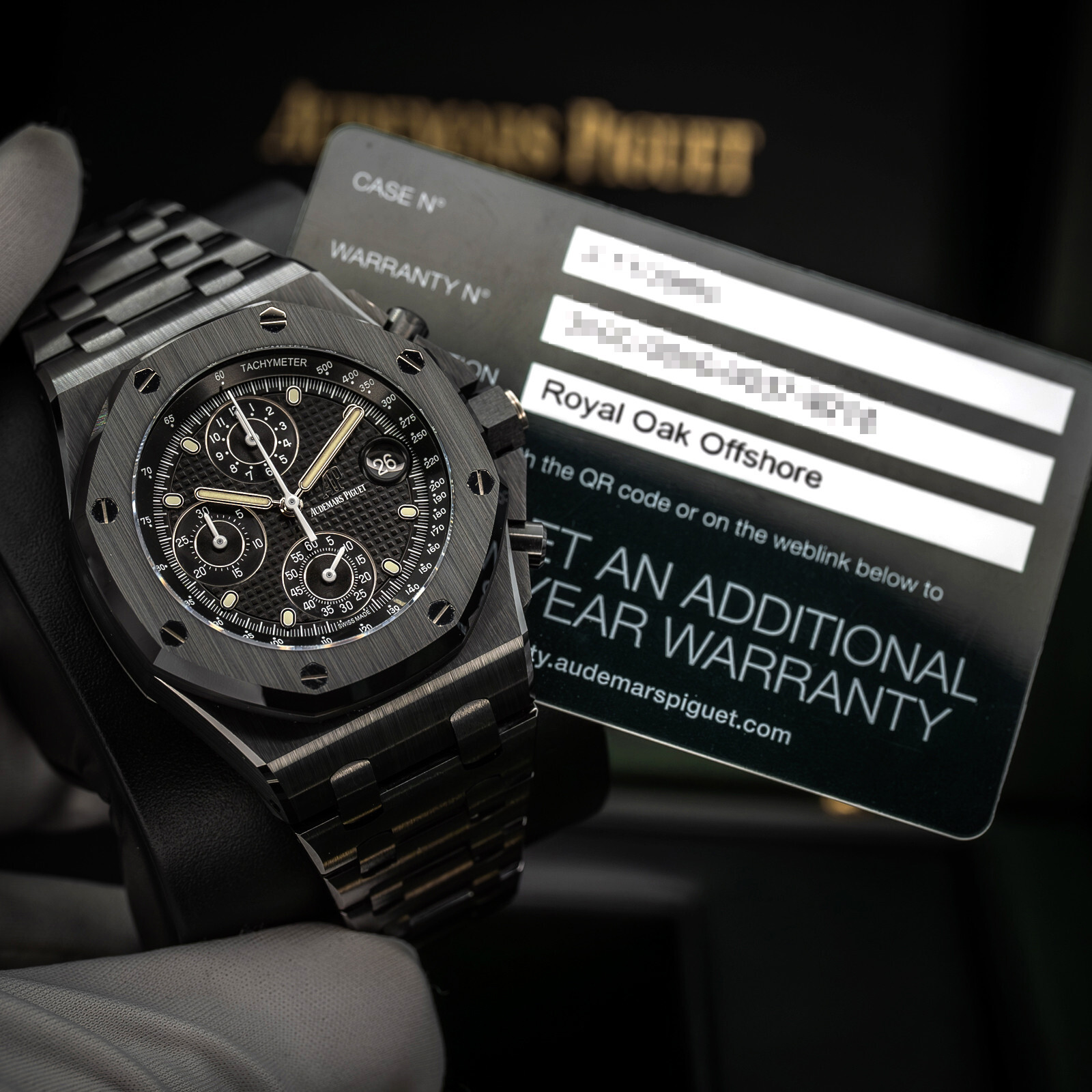 Audemars Piguet Royal Oak Offshore Black Ceramic Beast 42mm 26238CE.OO ...