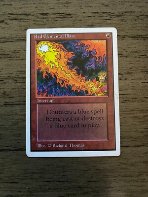 MTG Red Elemental Blast (Unlimited Edition) | eBay